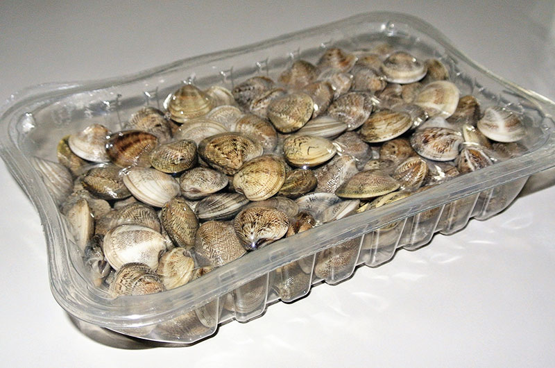 Linguine al tonno e vongole lupini - Effelle Pesca